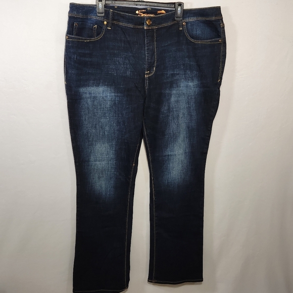 Seven7 | Jeans | Seven 7 Women Size 22 Boot Cut Five Pocket Jeans Blue ...